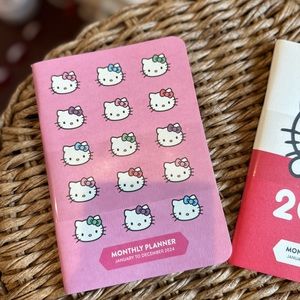 Hello Kitty | Accessories | Hello Kitty Monthly Calendar Planner Set Of ...